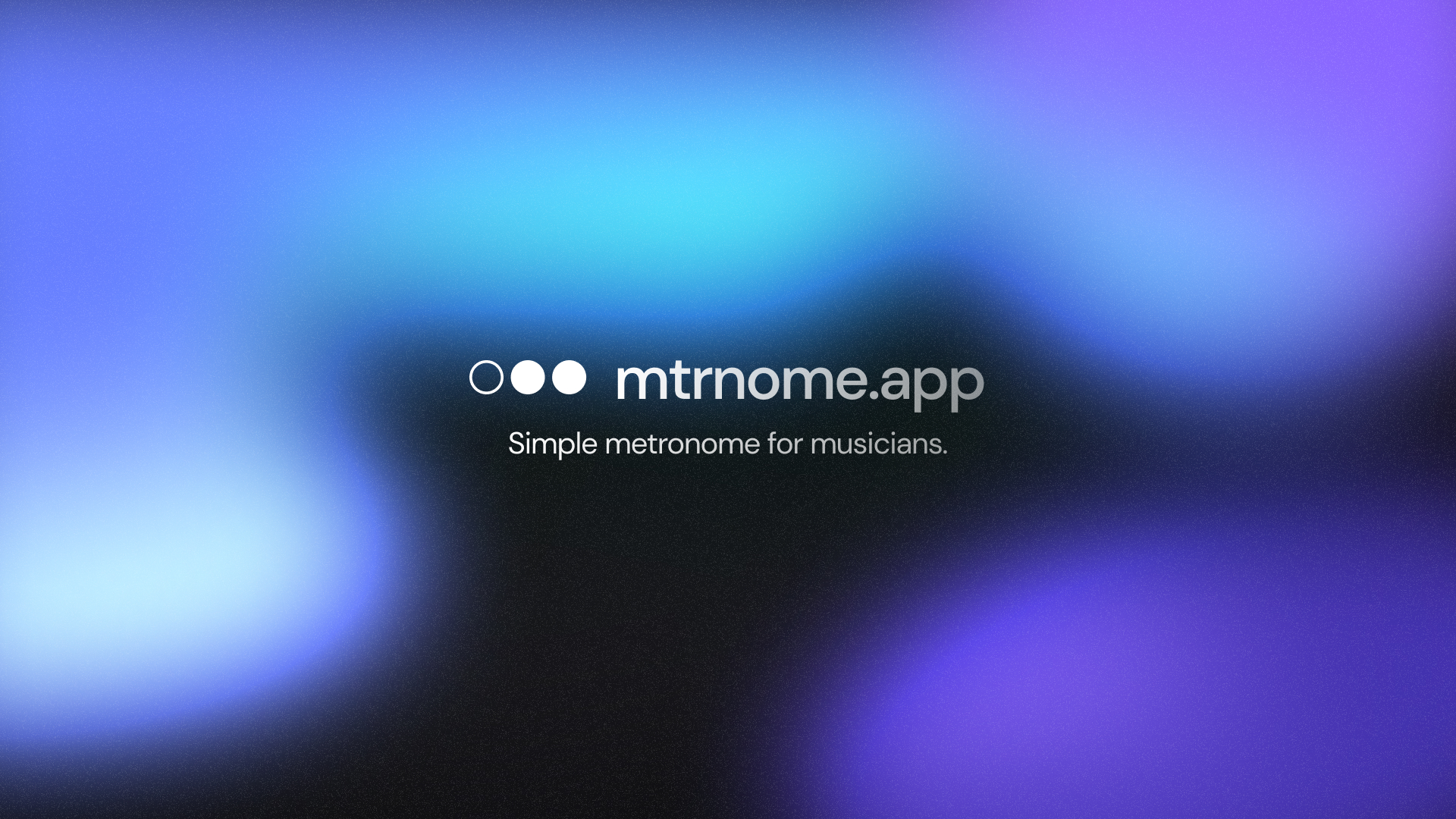 Simply beautiful, awesome and open-source metronome app.